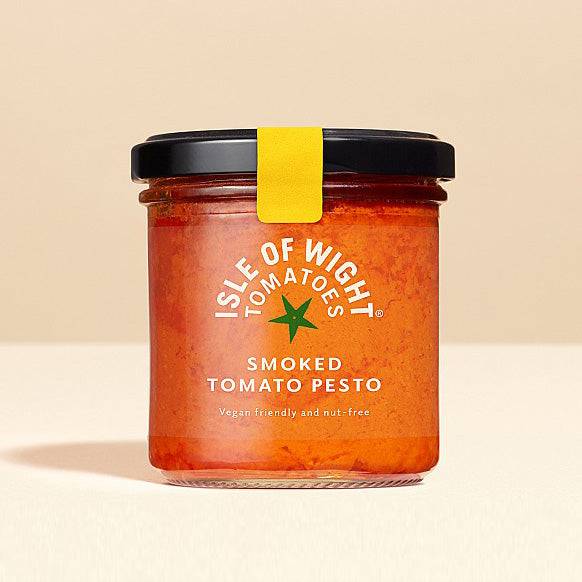 Isle Of Wight Tomatoes Smoked Tomato Pesto - 140g | Ratton Pantry