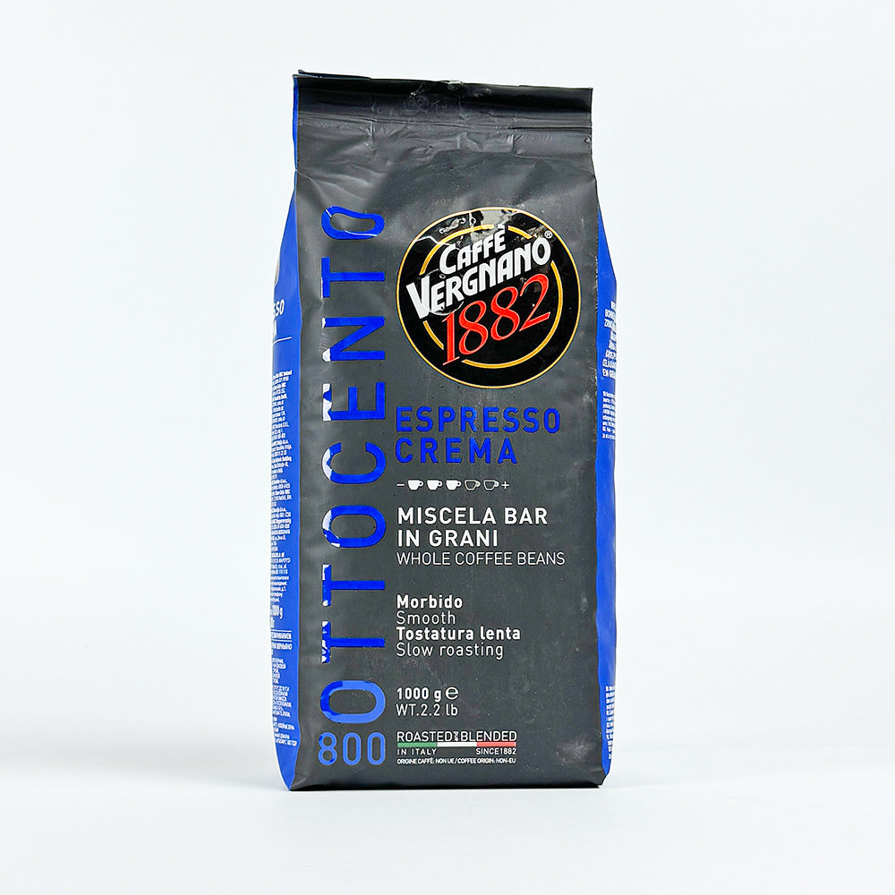 Caffè Vergnano Smooth Espresso 800 Blend Coffee Beans | Ratton Pantry