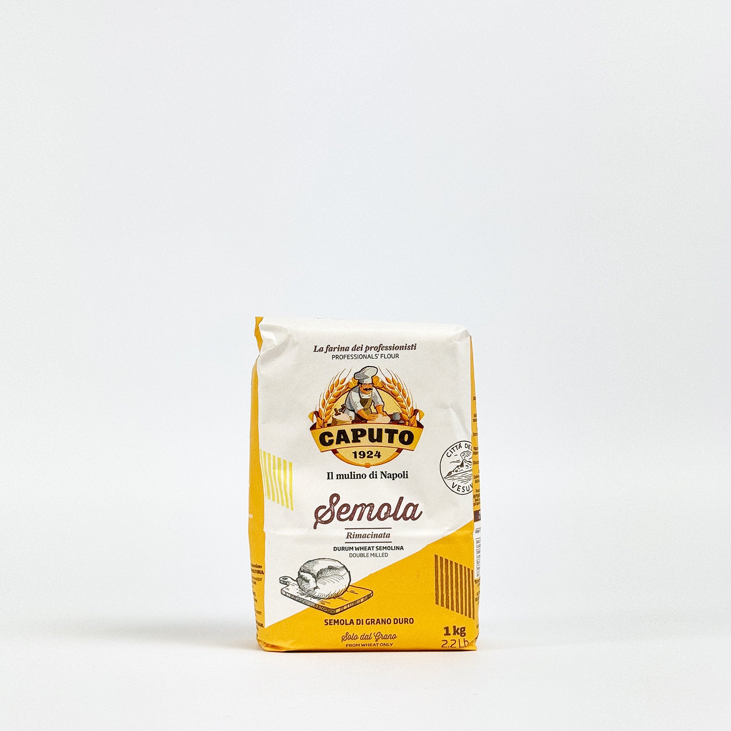 Caputo Semola Rimacinata - Double Milled Semolina 1kg | Ratton Pantry