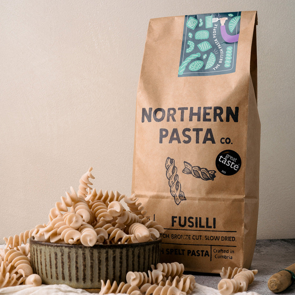 Northern Pasta Co. Fusilli British Spelt Pasta 450g | Ratton Pantry