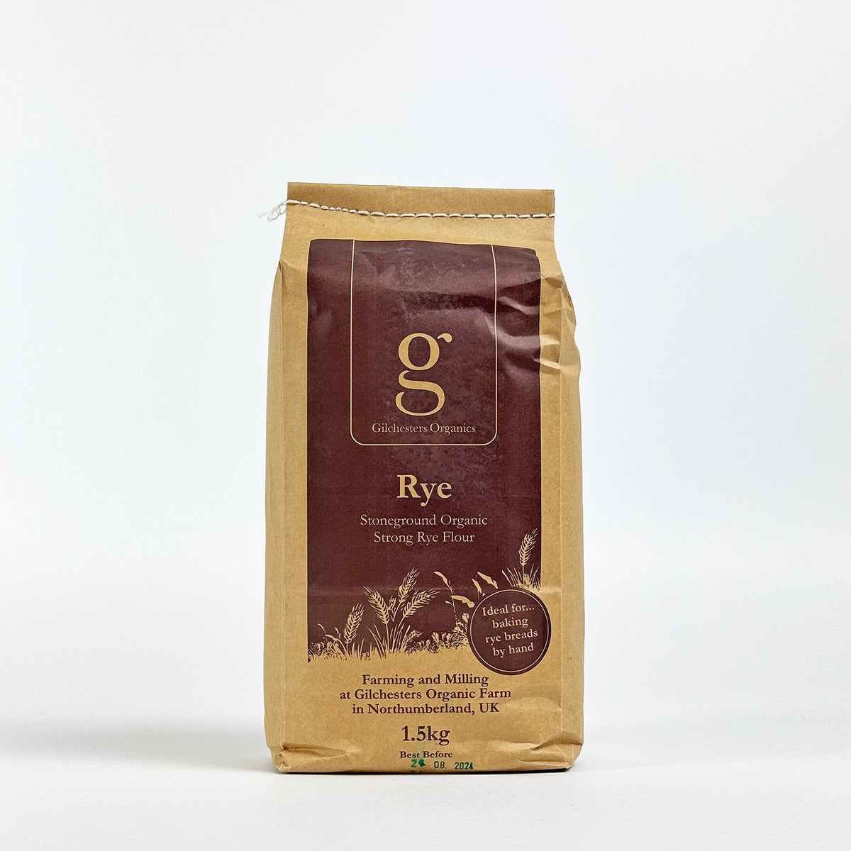Gilchesters Organics Stoneground Wholemeal Rye Flour | Ratton Pantry
