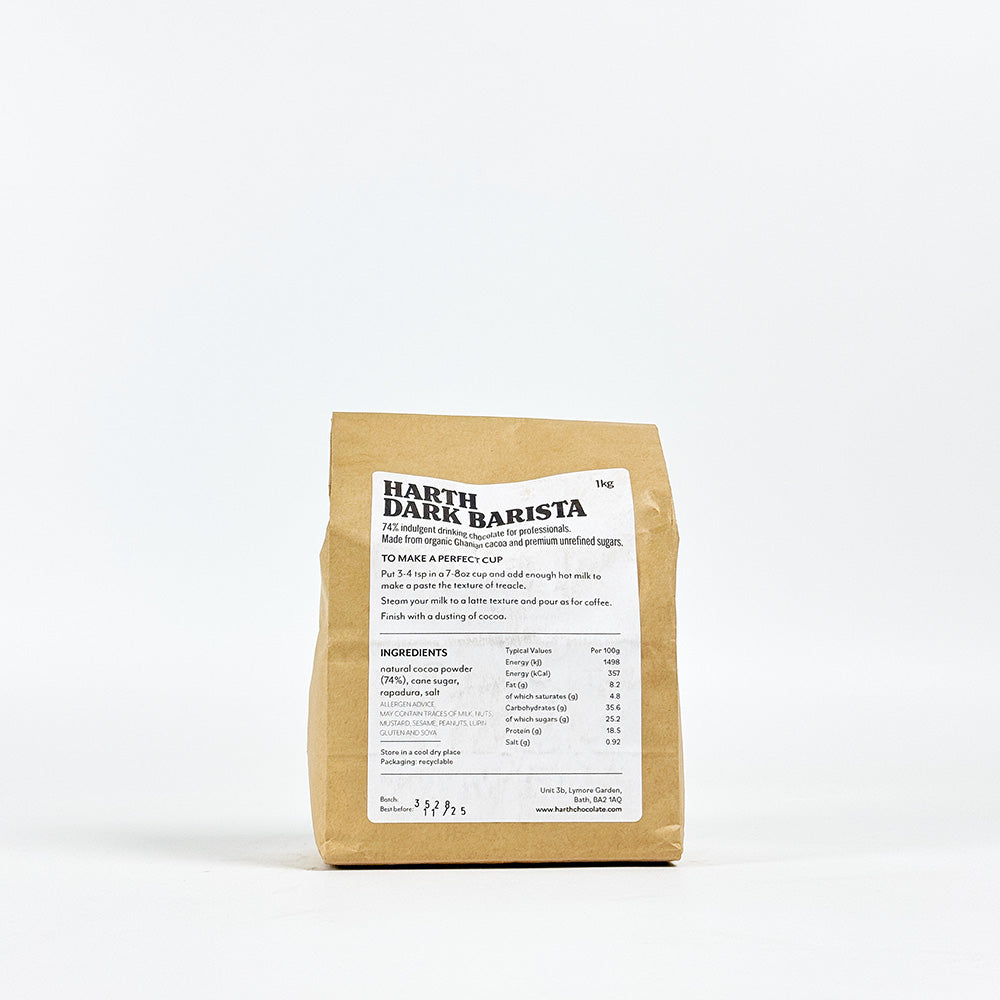 Harth Chocolate Barista Dark Hot Chocolate (74% Cocoa) | Ratton Pantry