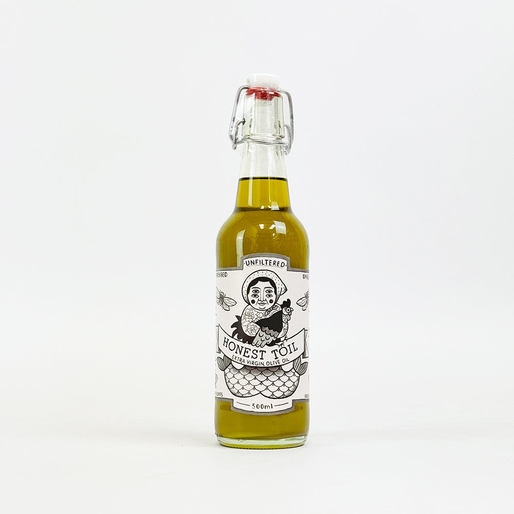Honest Toil Cold Pressed Extra Virgin Olive Oil 500ml | Ratton Pantry