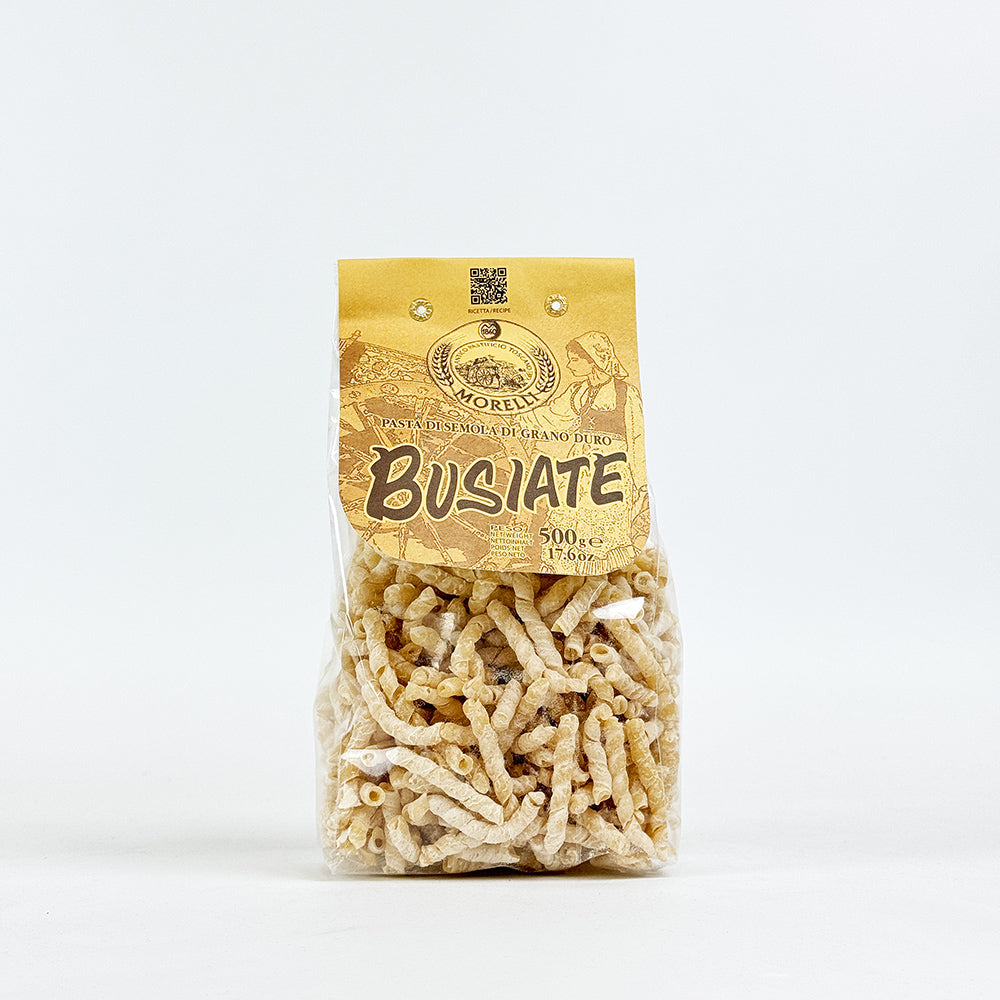 Morelli Busiate Pasta - 500g, Premium Egg Pasta | Ratton Pantry