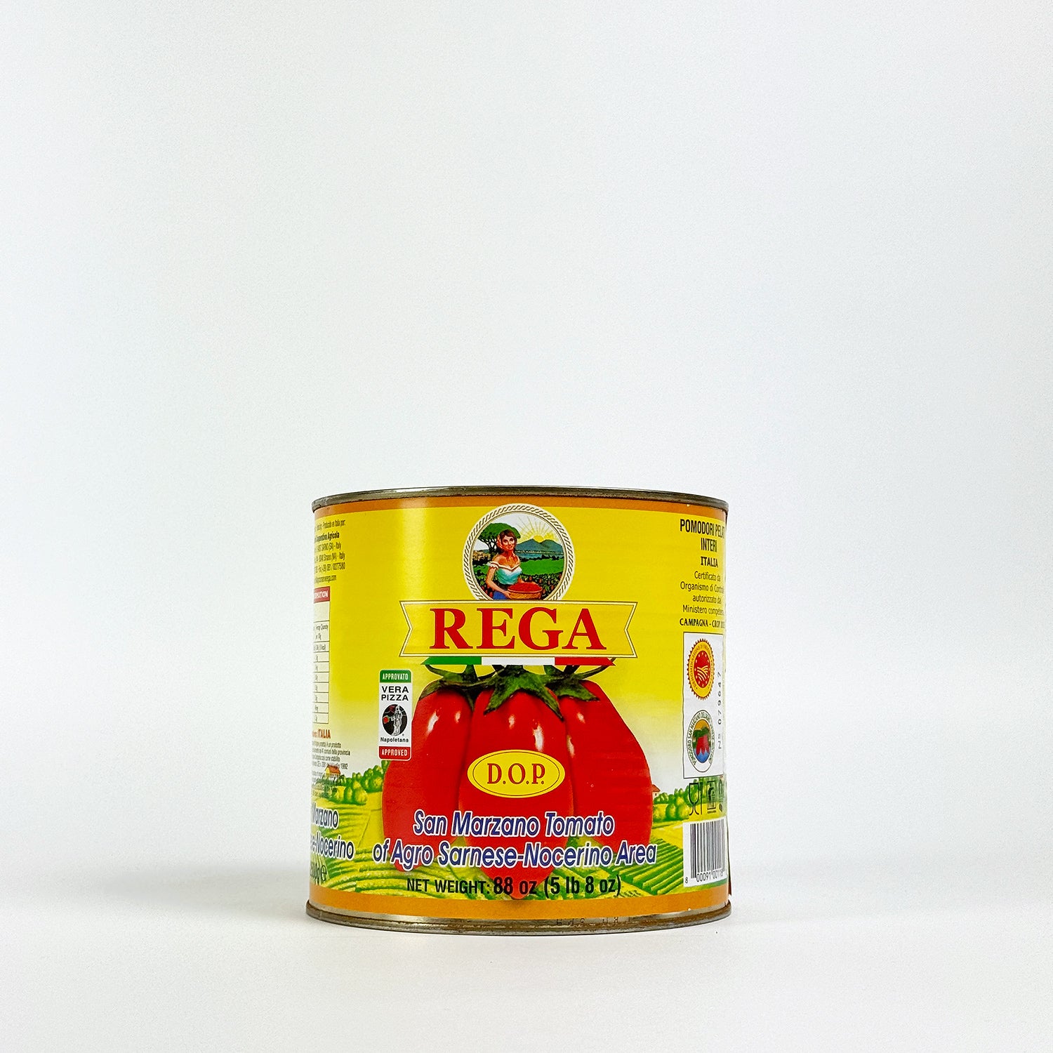 Rega San Marzano Peeled Italian Tomatoes DOP 2.5kg | Ratton Pantry