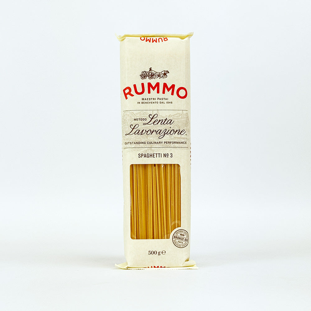 Rummo Spaghetti No 3 Italian Dried Pasta - 500g | Ratton Pantry