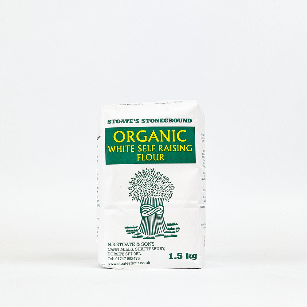 Stoates Organic Stoneground Self-Raising White Flour | Ratton Pantry