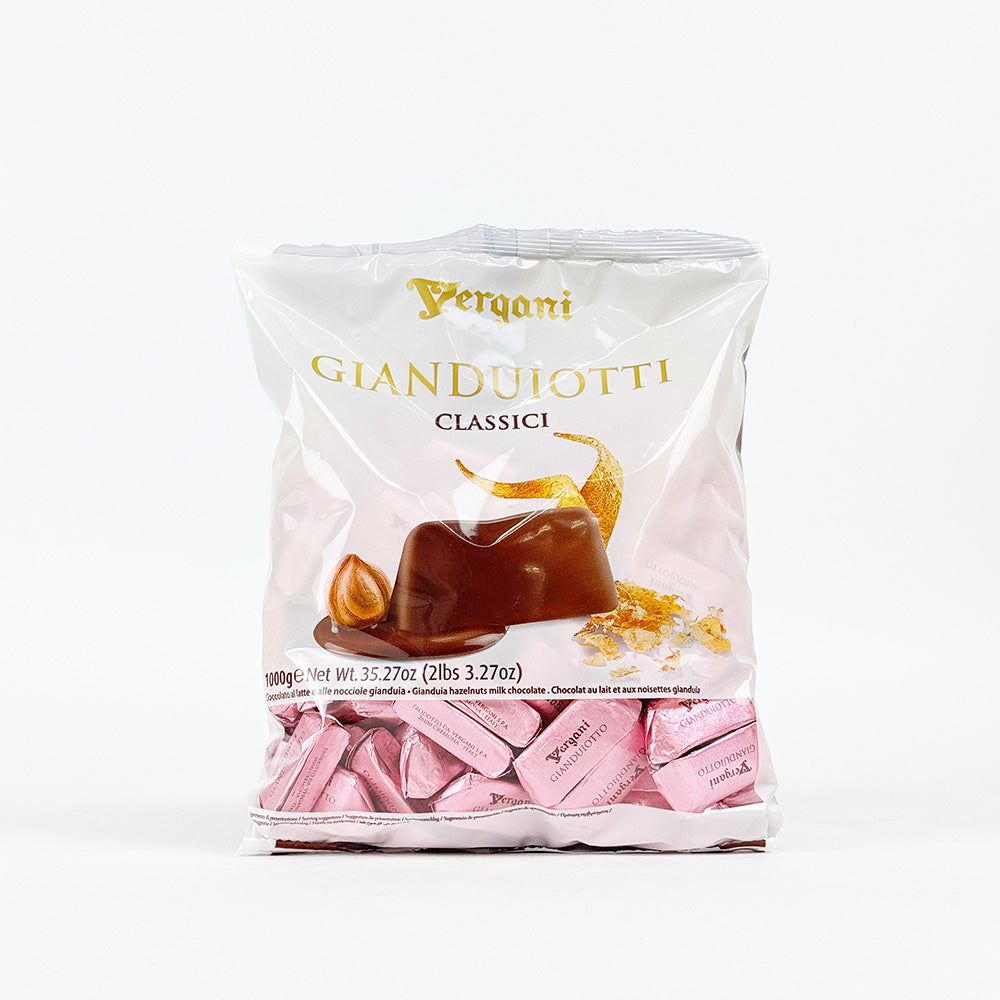 Vergani Gianduiotti Pink Italian Chocolate - 1kg | Ratton Pantry