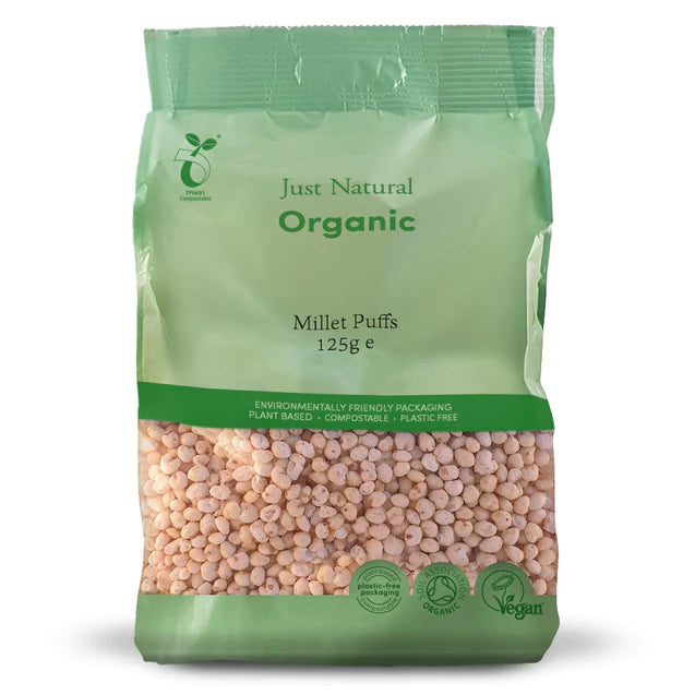 Just Natural Organic Millet Puffs, Buy Millet Puffs | Ratton Pantry
