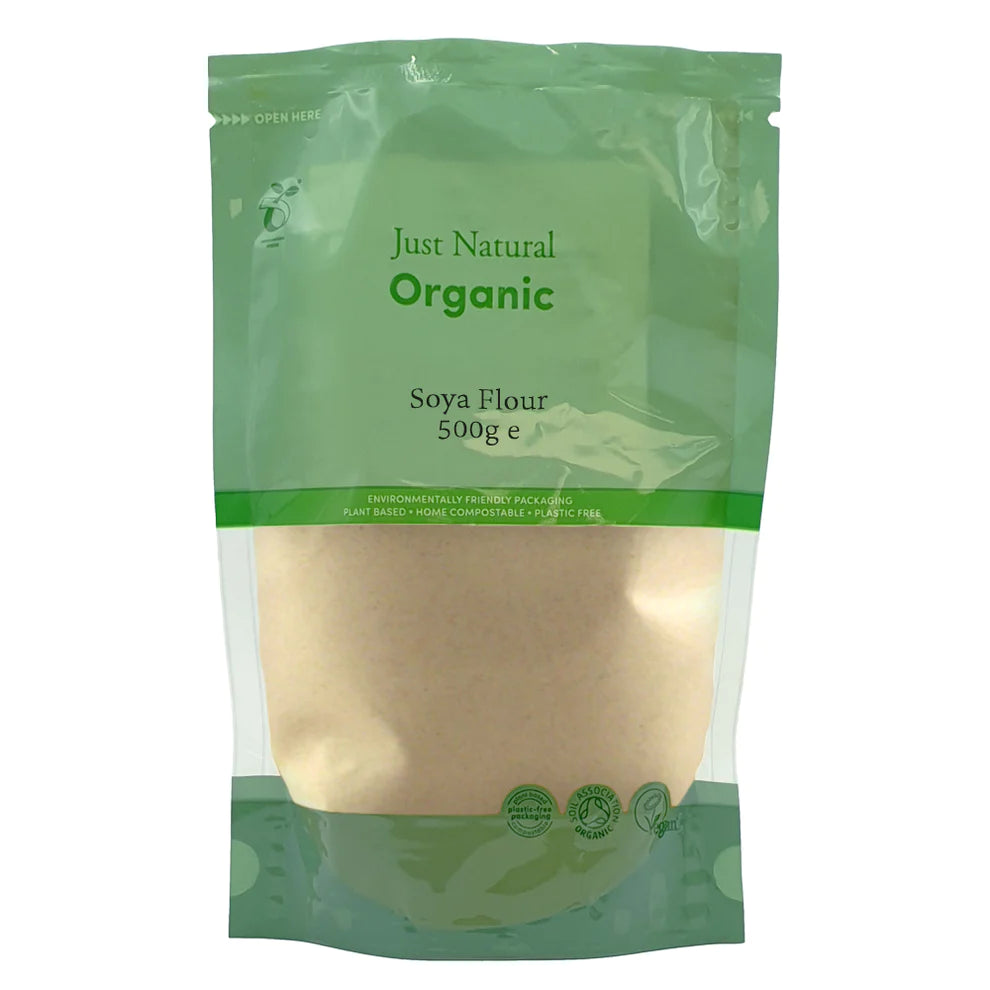 Just Natural Organic Soya Flour | Ratton Pantry